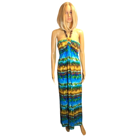 City Triangles | Dresses | City Triangles Bright Multi Color Flowing ...